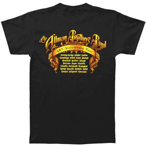 Allman Brothers 40th Anniversary Tour The Road Goes On Forever T-shirt ...
