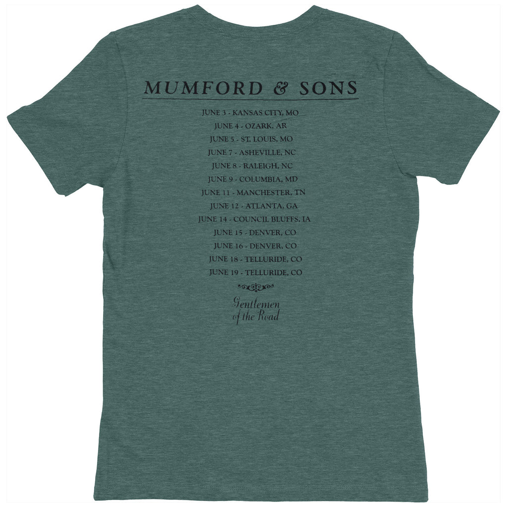 Mumford & Sons Gentleman Of The Road Tour Soft Junior Top 127634 ...