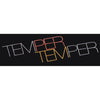 Temper Temper Logo Sticker 138533 | Rockabilia Merch Store