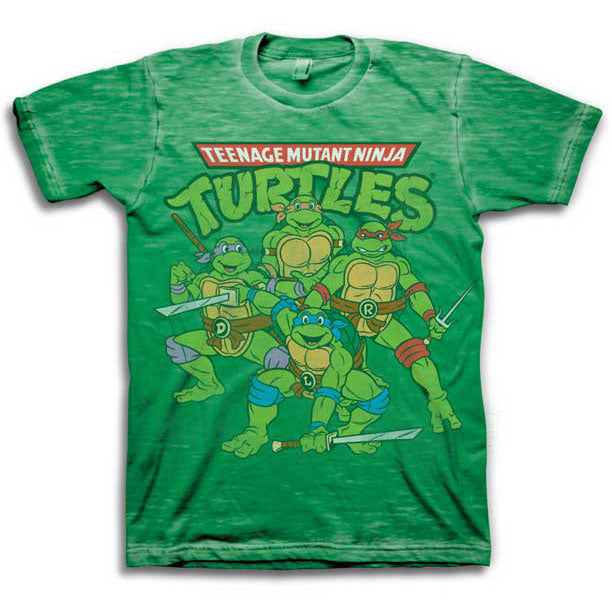 Teenage Mutant Ninja Turtles TMNT Group T-shirt 247408 | Rockabilia ...