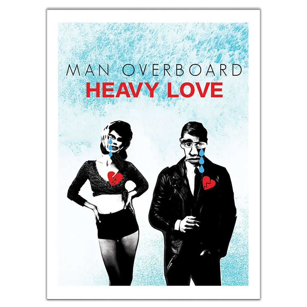 Man Overboard Heavy Love Concert Promo Poster 254413 | Rockabilia Merch ...