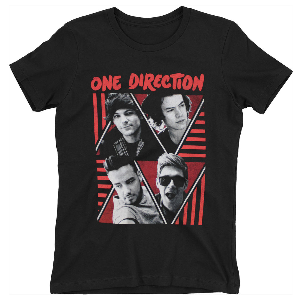 One Direction Triangles Junior Top | One Direction Merch Store