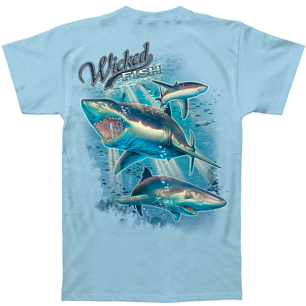 Novelty Wicked Fish Shark T-shirt 328339 | Rockabilia Merch Store
