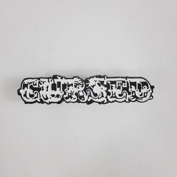 Cursed Logo Pewter Pin Badge 374697 | Rockabilia Merch Store