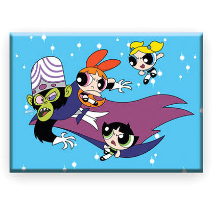 Powerpuff Girls Fight Magnet 375354 | Rockabilia Merch Store