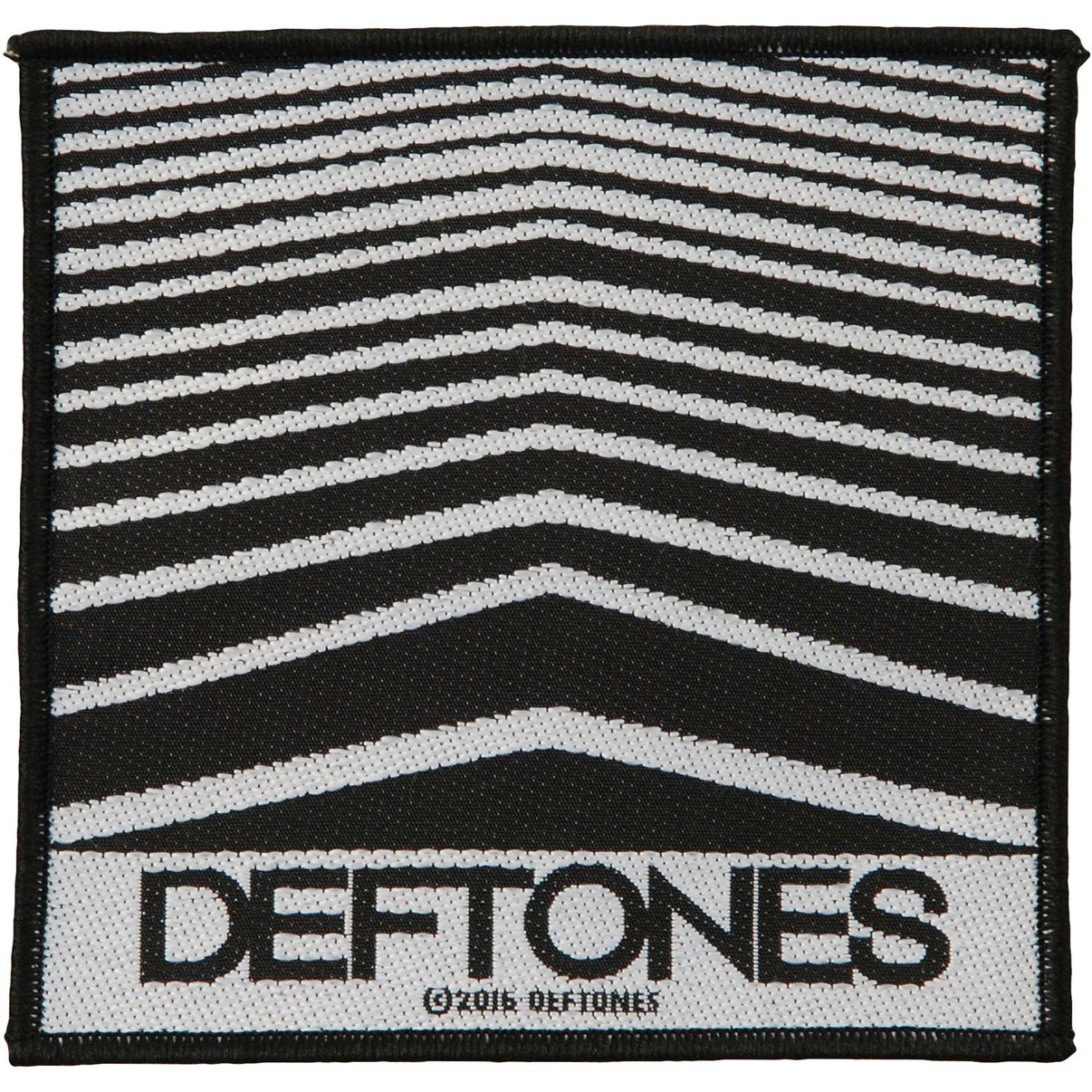 Deftones Abstract Lines Woven Patch 375763 | Rockabilia Merch Store