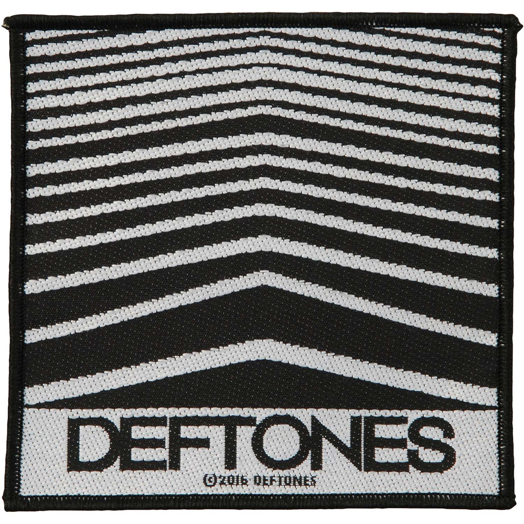 Deftones Abstract Lines Woven Patch 375763 | Rockabilia Merch Store