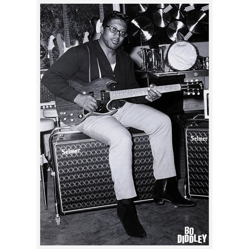 Bo Diddley Bo Import Poster 384466 | Rockabilia Merch Store
