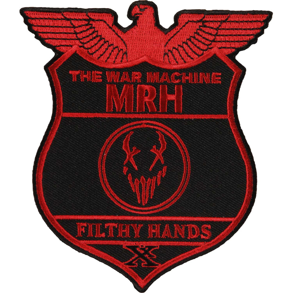 Mushroomhead Red War Machine Embroidered Patch | Mushroomhead Merch Store