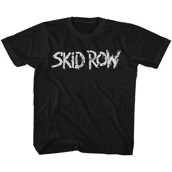 Skid Row Whitish Logo Youth T-shirt | Skid Row Merch Store