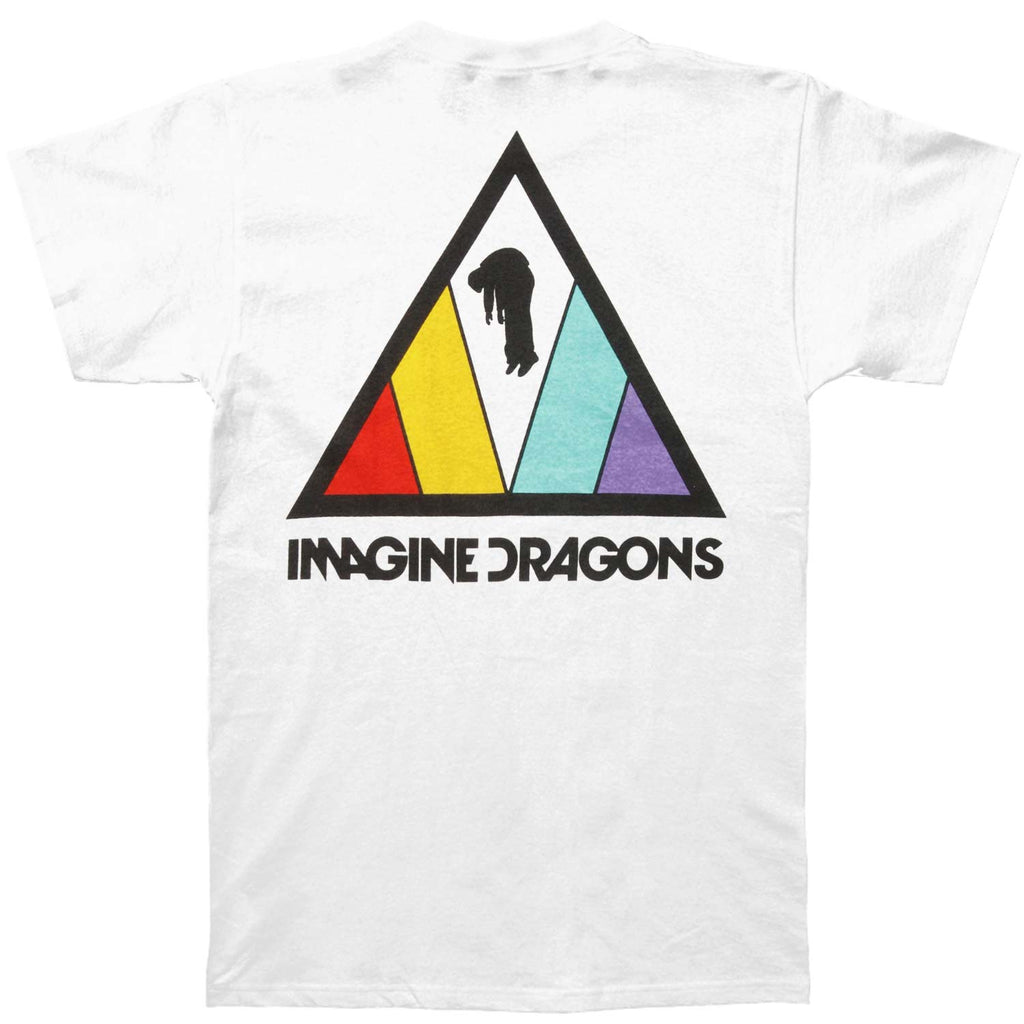 Imagine Dragons White Transcend Logo T-shirt 397716 | Rockabilia Merch ...