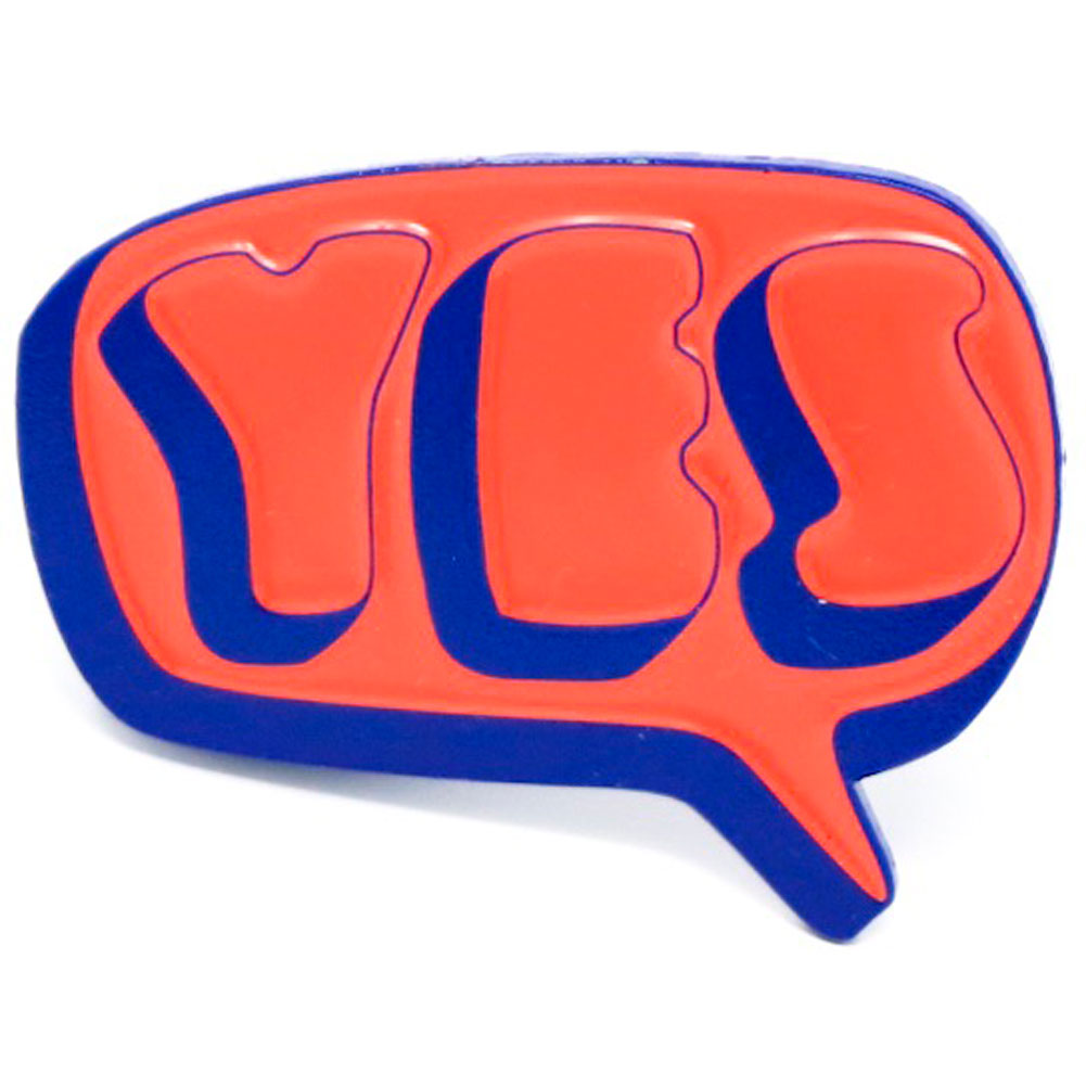 Yes 1st Album Logo Enamel Pin Pewter Pin Badge 400883 | Rockabilia ...