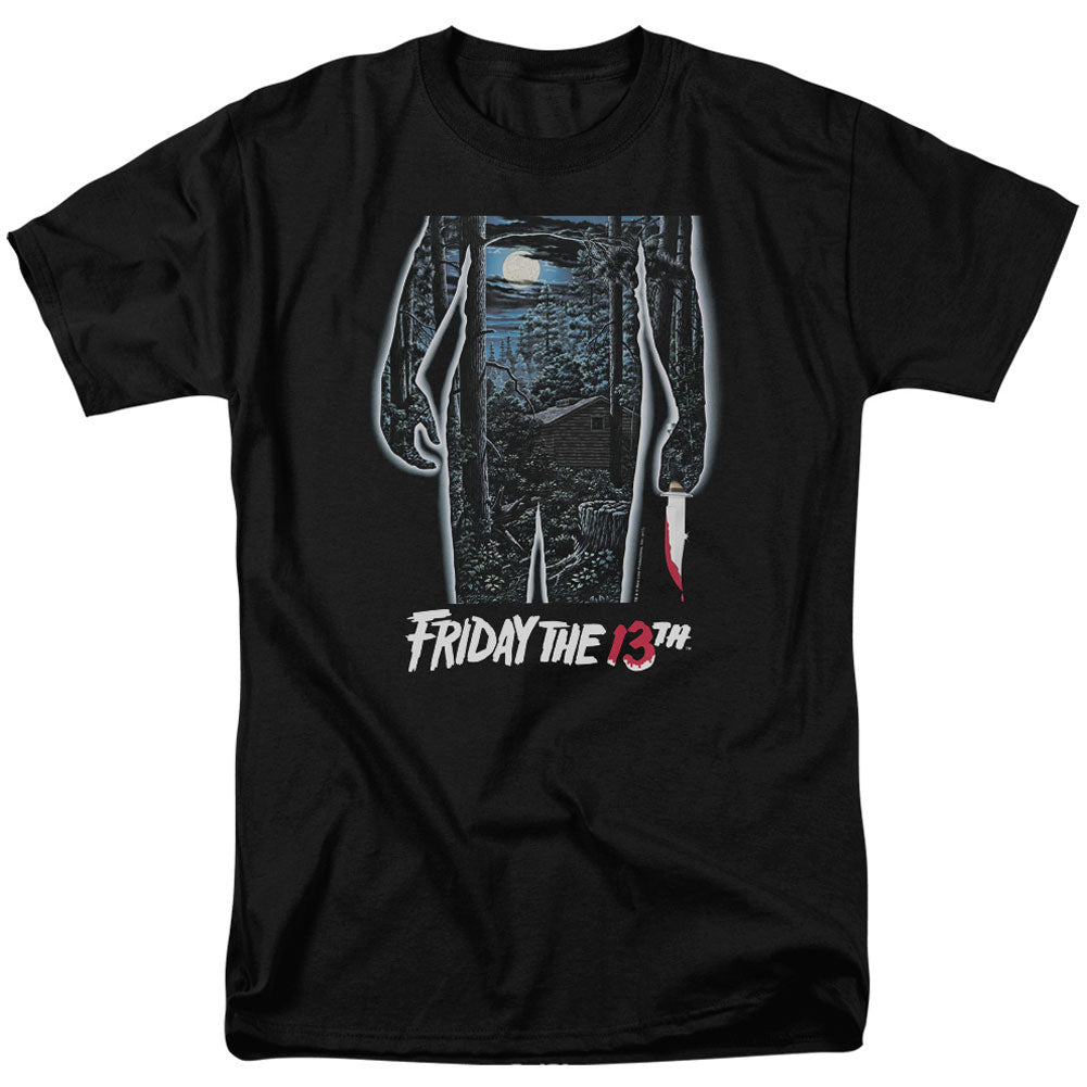 Friday The 13th 13th Poster Adult T-shirt 411395 | Rockabilia Merch Store