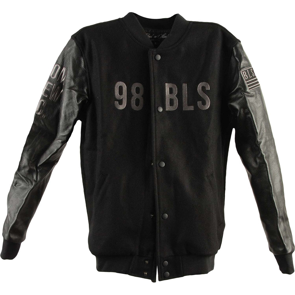 Black Label Society Leather Varsity Jacket O'Doom Varsity Jacket 411829 ...
