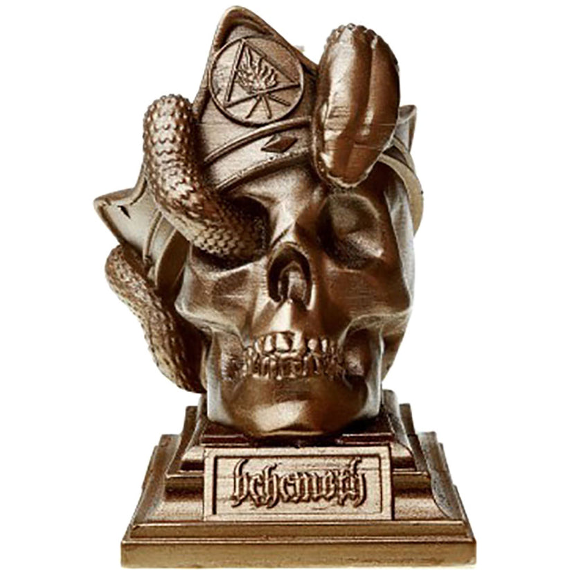 Behemoth Candle - The Unholy Trinity - Skull - Brass Candle 412290 ...