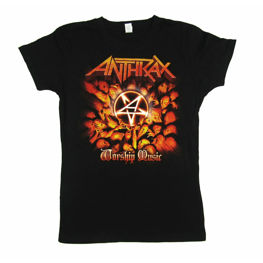 Anthrax Worship Music Junior Top 437507 | Rockabilia Merch Store