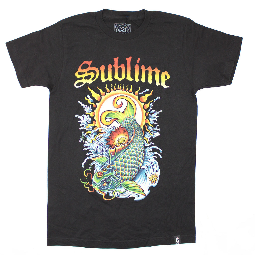 Sublime Koi Fish T-shirt 443493 | Rockabilia Merch Store