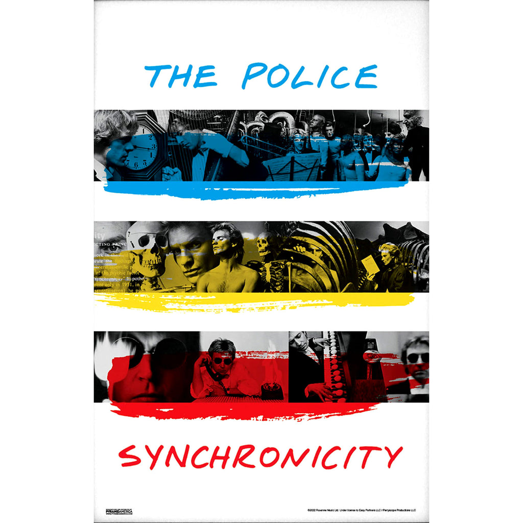 Police Synchronicity Framed Wall Art 443653 | Rockabilia Merch Store