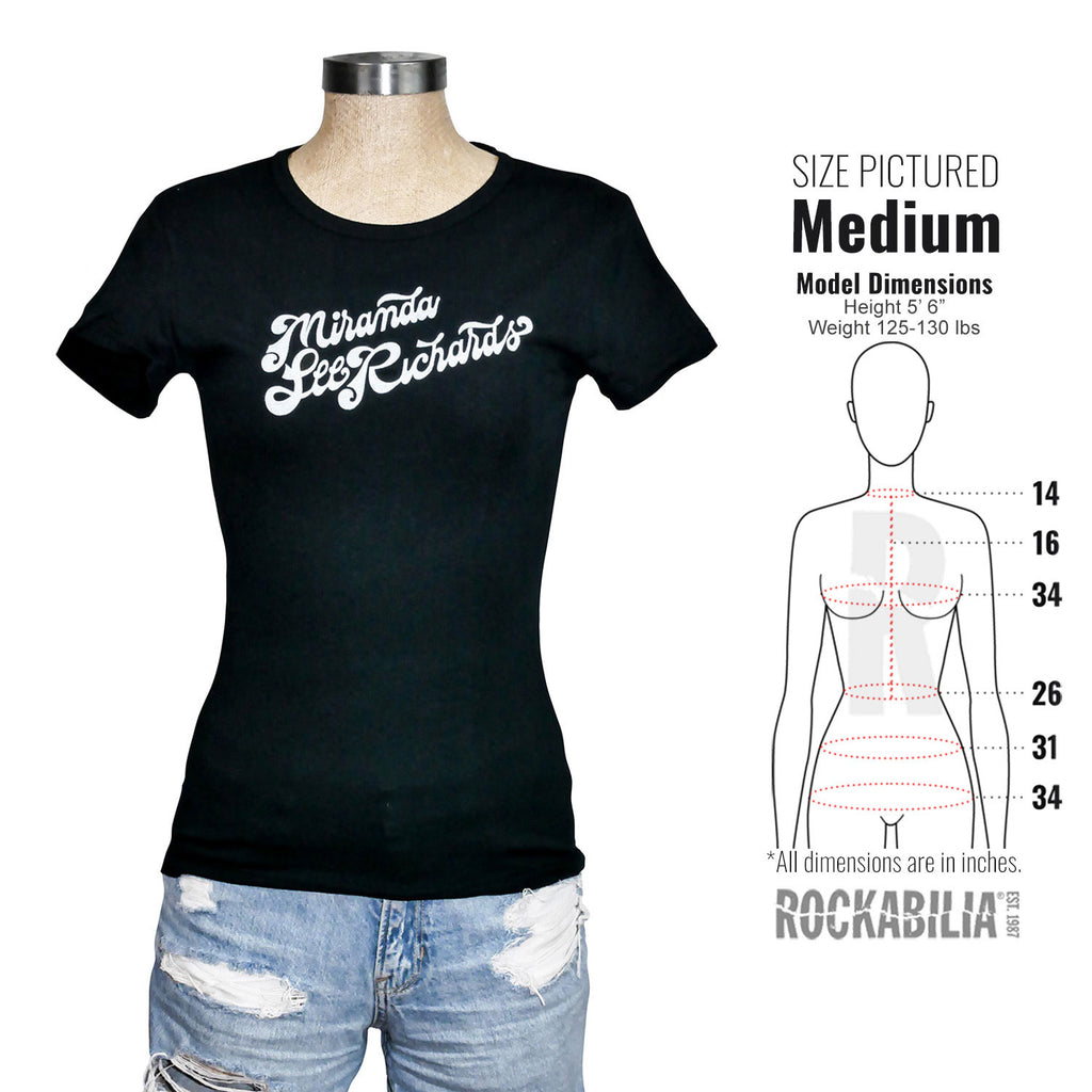 Miranda Lee Richards Logo Junior Top 443875 | Rockabilia Merch Store
