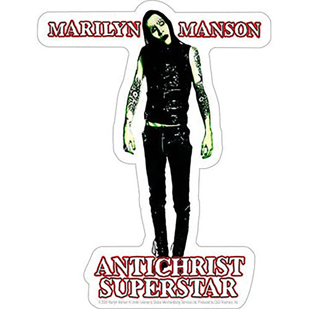 Marilyn Manson Antichrist Superstar Sticker 453775 | Rockabilia Merch Store