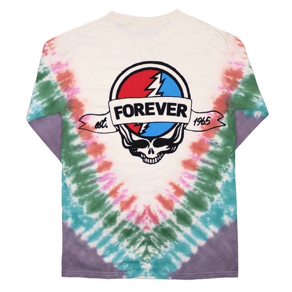 Grateful Dead FOREVER est. 1965 Tie Dye Long Sleeve 453826 | Rockabilia ...