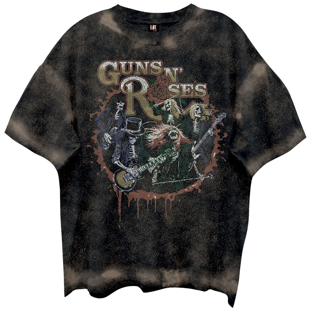 Guns N Roses GNR Skeletons Live Vintage T-shirt 454069 | Rockabilia ...