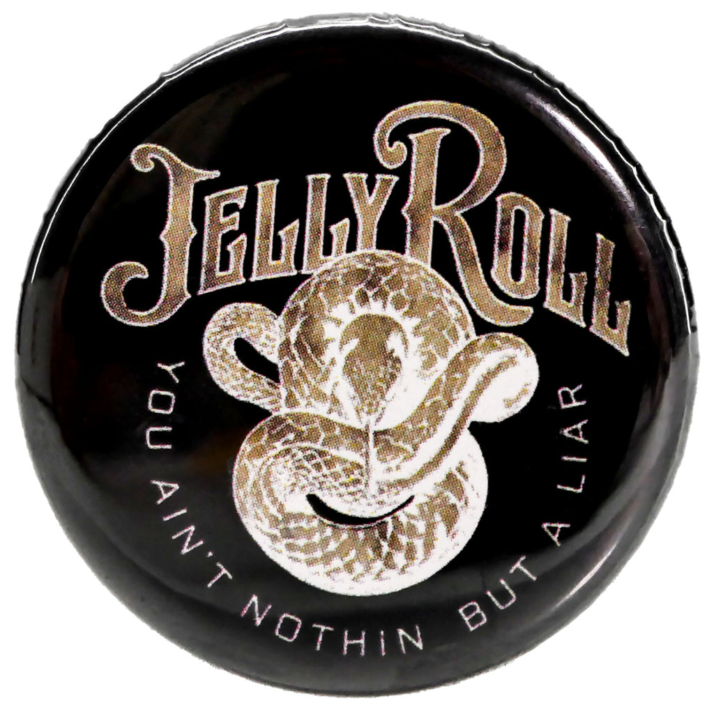 Jelly Roll Snake Button 454339 | Rockabilia Merch Store