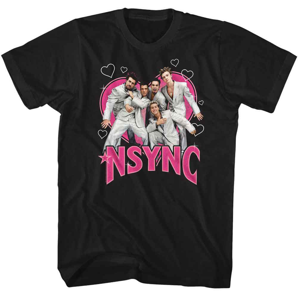 Nsync Nsync Heartthrob T-shirt 454713 | Rockabilia Merch Store