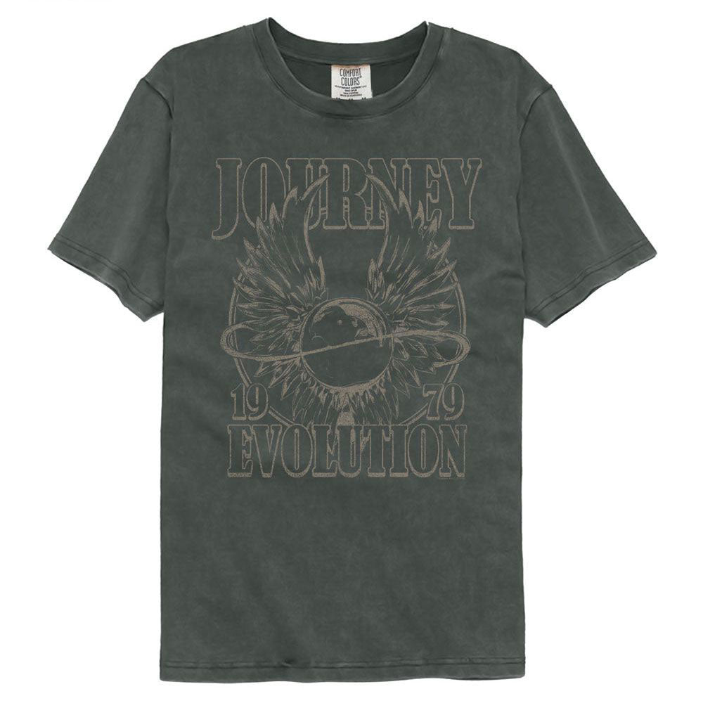 Journey Journey Evolution 1979 Comfort Color T-shirt | Journey Merch Store