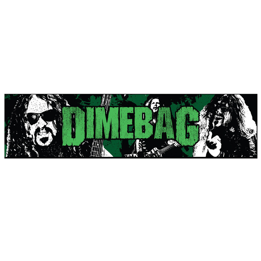 Dimebag Darrell Dime Faces (GREEN) Collector Items 455136 | Rockabilia ...
