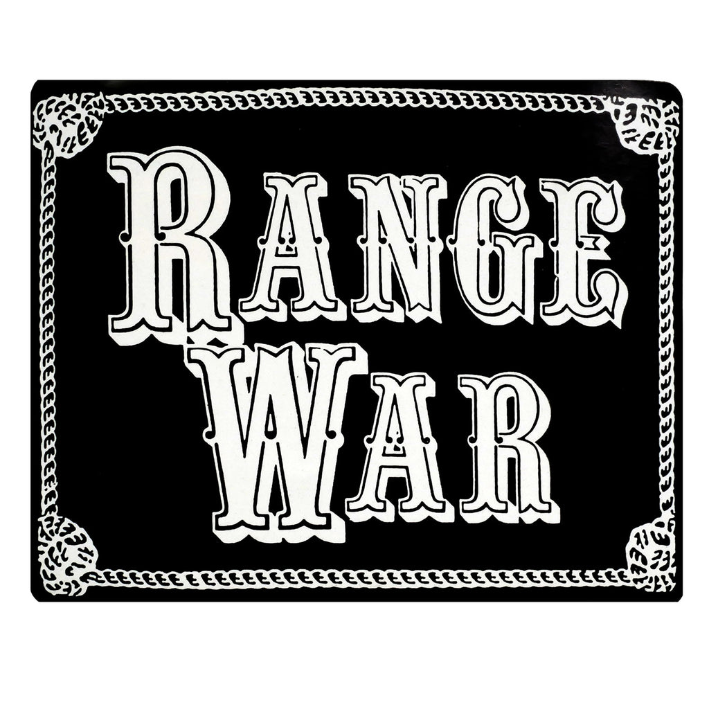 Range War Logo Sticker 455184 | Rockabilia Merch Store