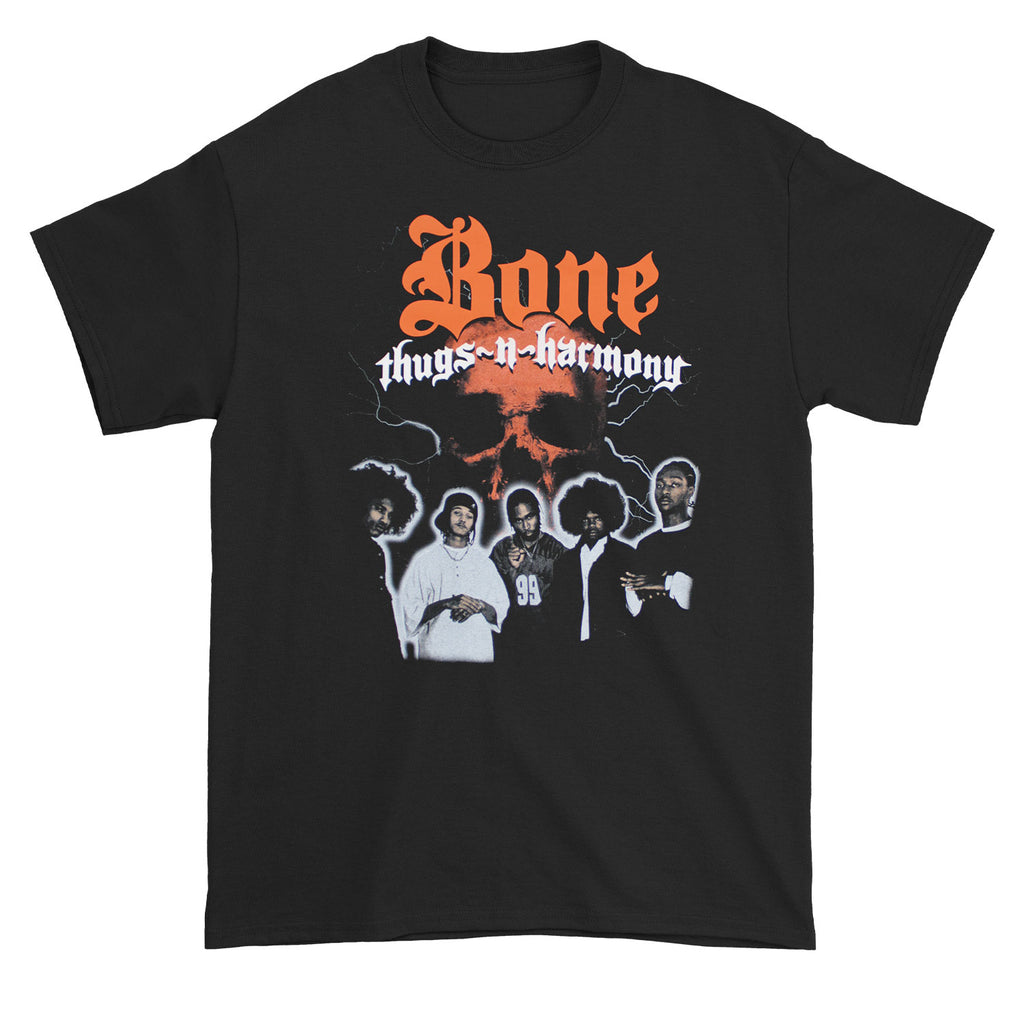 Bone Thugs - N - Harmony Group Photo & Logo T-shirt 455356 | Rockabilia ...