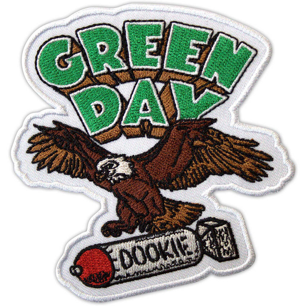 Green Day Dookie Eagle Woven Patch 455927 | Rockabilia Merch Store