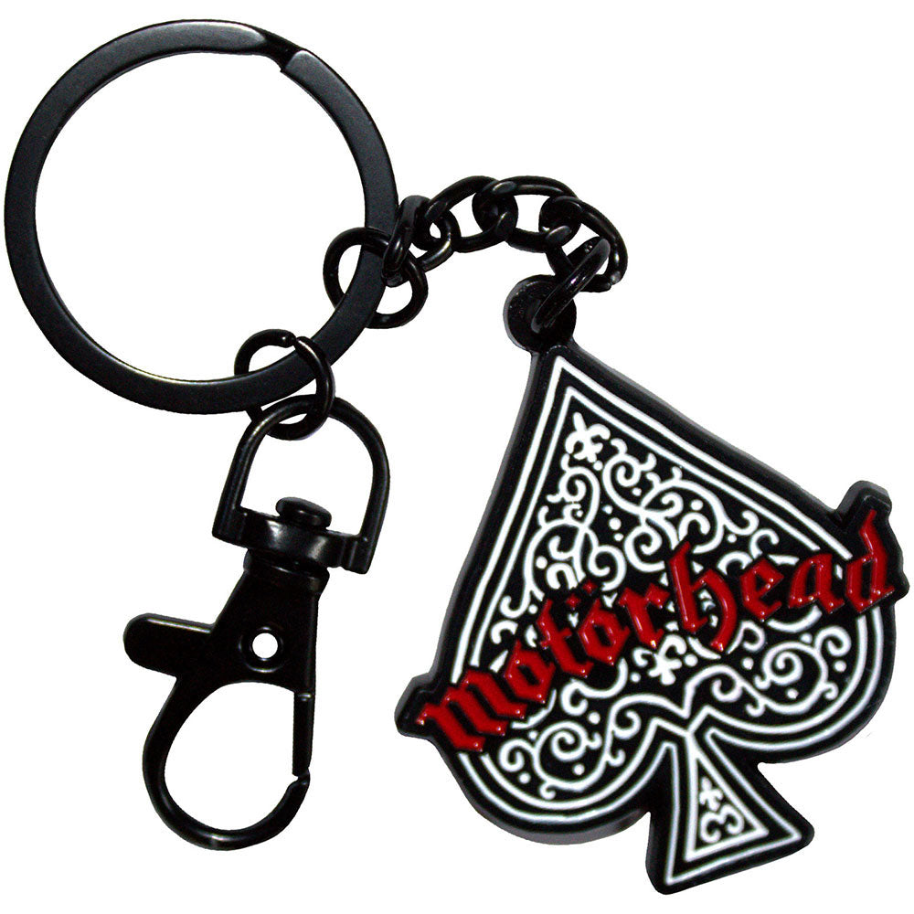 Motorhead Ace Of Spades Chain Plastic Key Chain 456401 | Rockabilia ...