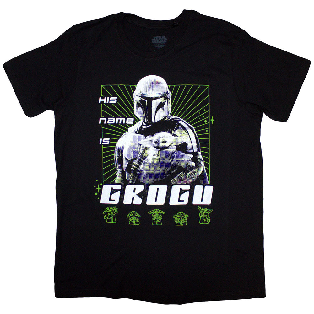 Star Wars The Mandalorian His Name Is Grogu T-shirt 456833 | Rockabilia ...