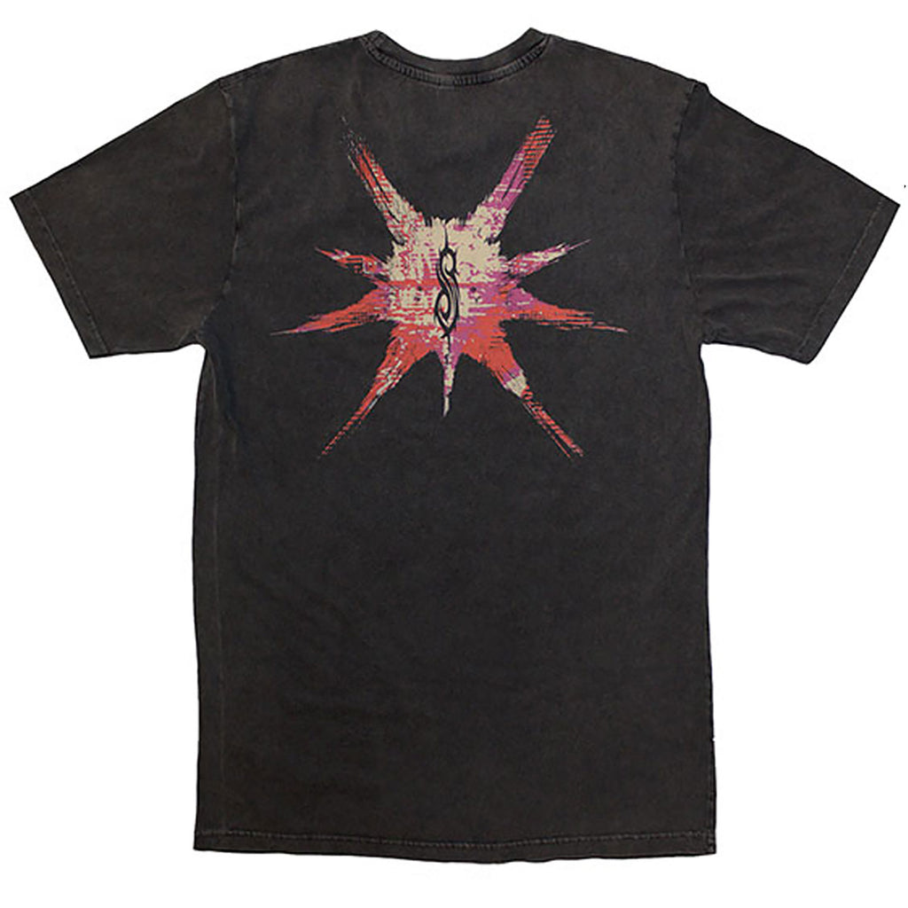 Slipknot the End, So Far Barcode Stone Wash T-shirt | Slipknot Merch Store