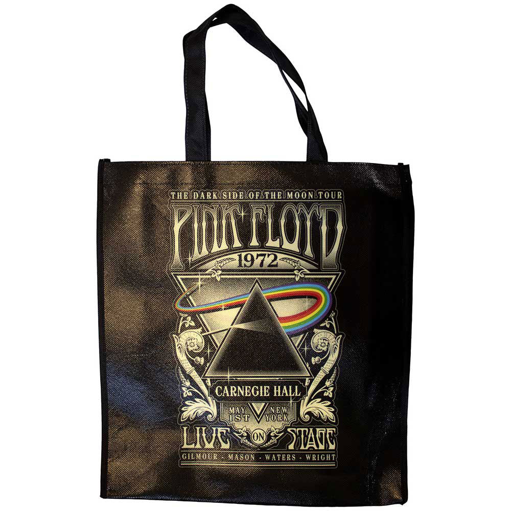 Pink Floyd Carnegie Hall Poster Grocery Tote 457600 | Rockabilia Merch ...