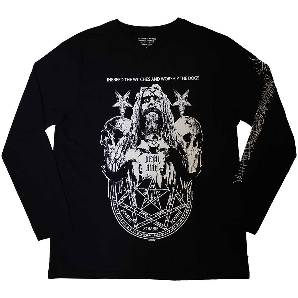 Rob Zombie Devil Man Long Sleeve 457697 | Rockabilia Merch Store
