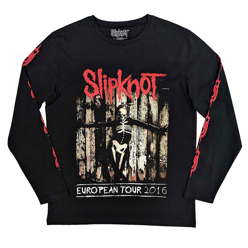 Slipknot Skeleton Flag Long Sleeve 457718 | Rockabilia Merch Store