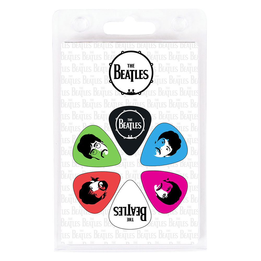 Beatles Faces 6-pack Guitar Pick 459127 | Rockabilia Merch Store