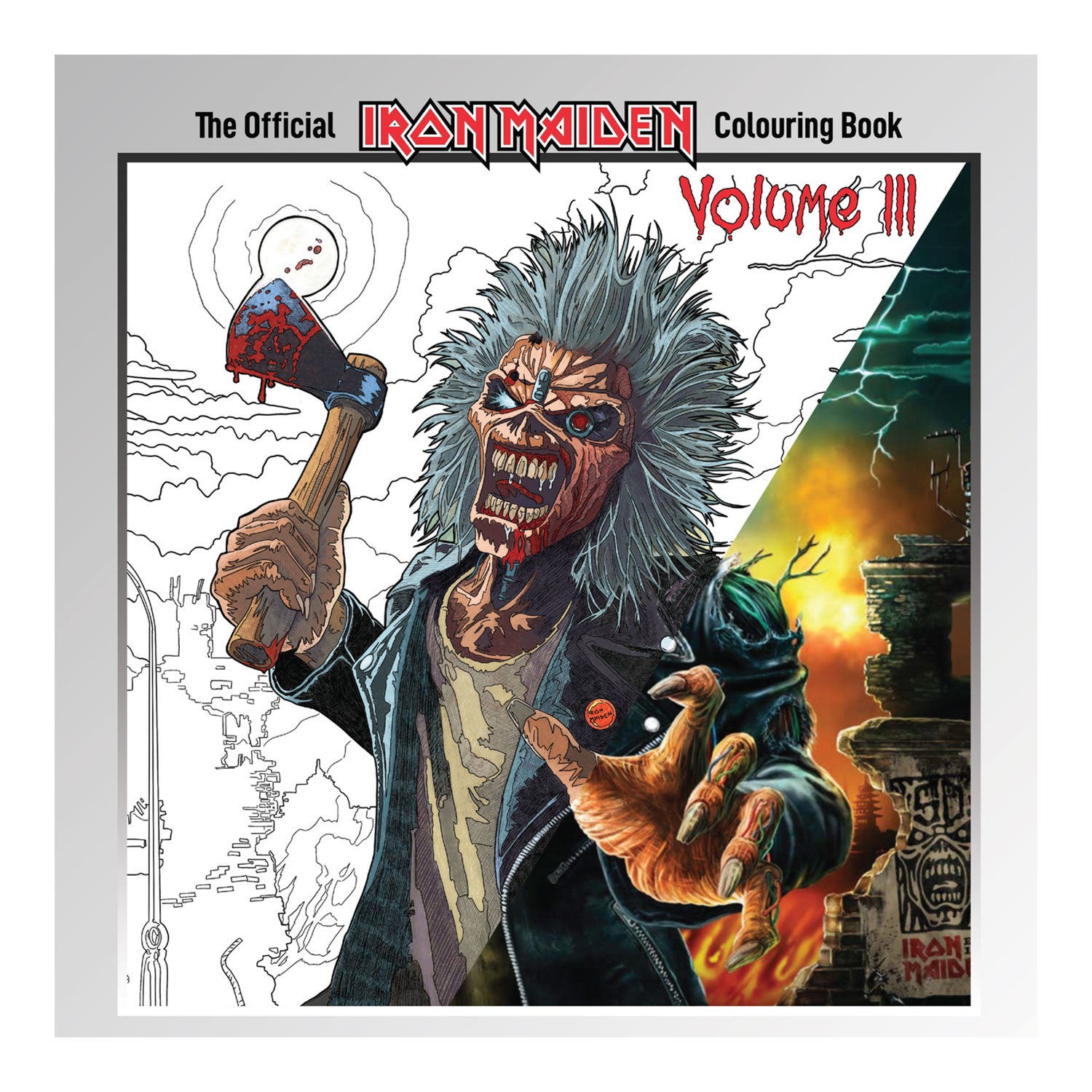 Iron Maiden Coloring Book 459936 | Rockabilia Merch Store