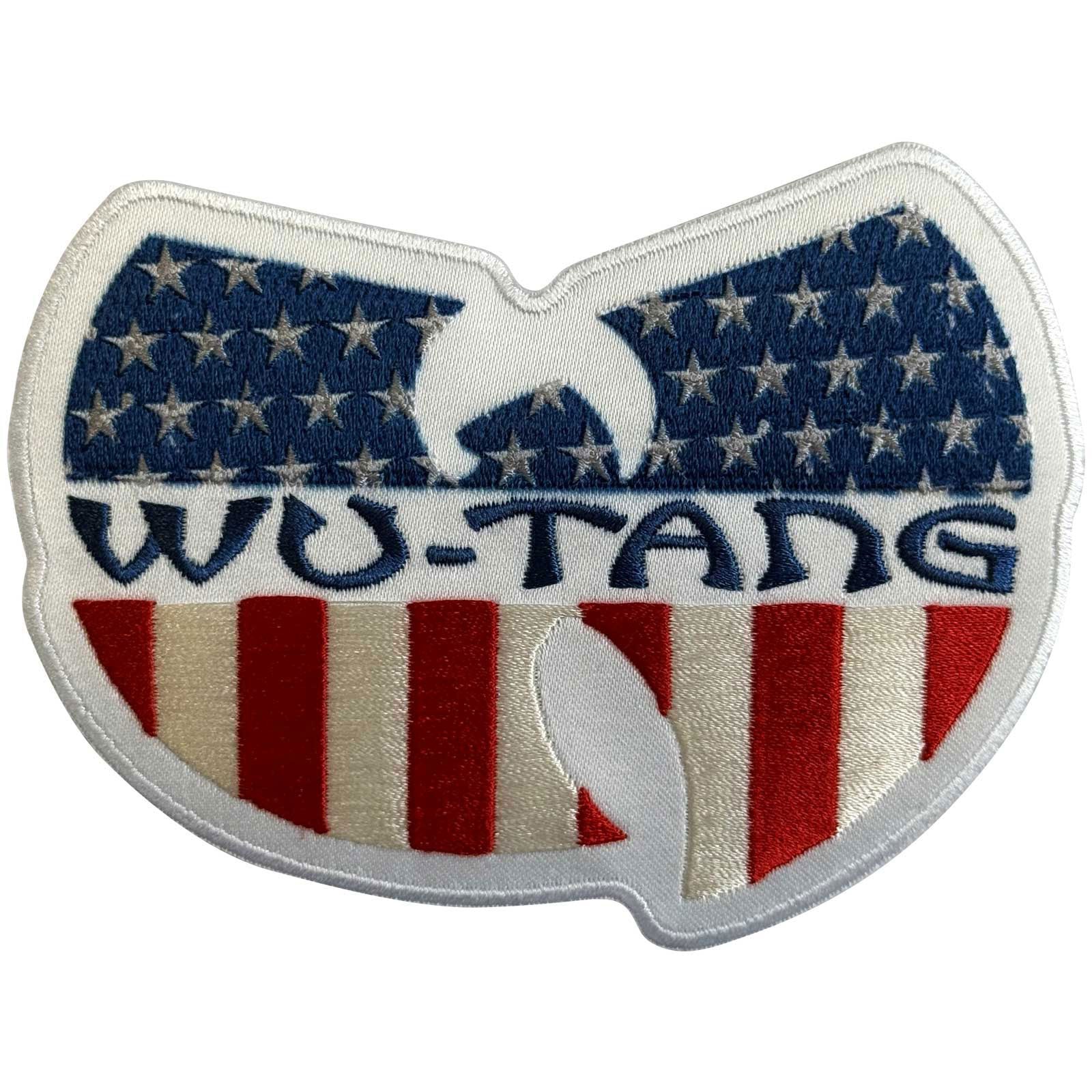 Wu Tang Clan Star-spangled Logo Woven Patch 460154 | Rockabilia Merch Store