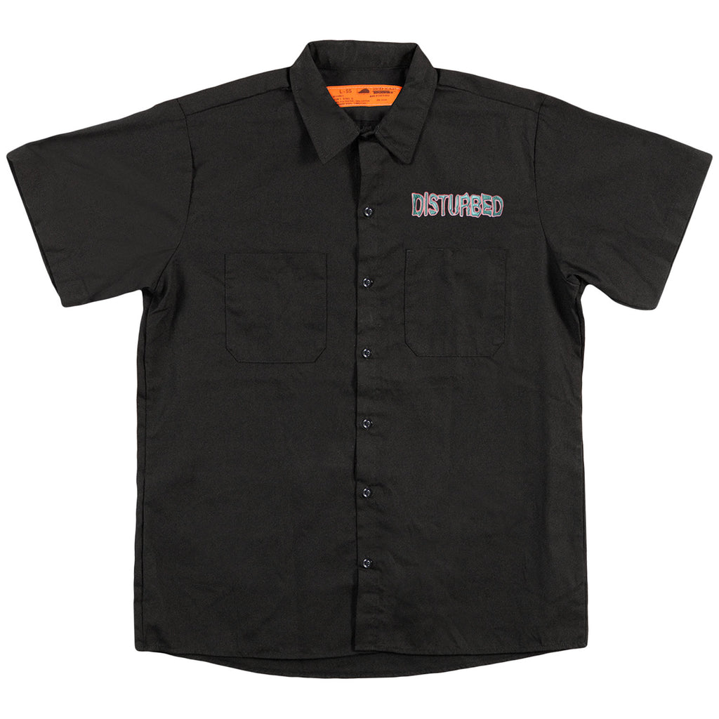 Disturbed 2002 Work Shirt 96252 | Rockabilia Merch Store