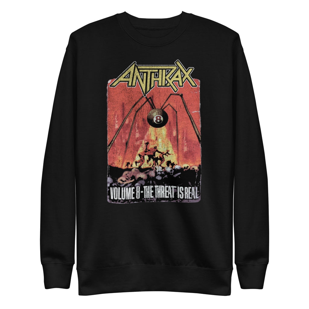Anthrax - The Threat Is Real Sweatshirt | Anthrax Merch Store