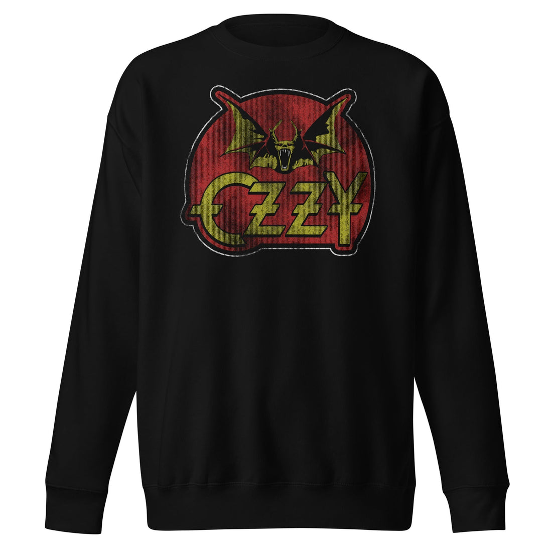 Ozzy Osbourne - Flaming Bat Sweatshirt | Ozzy Osbourne Merch Store