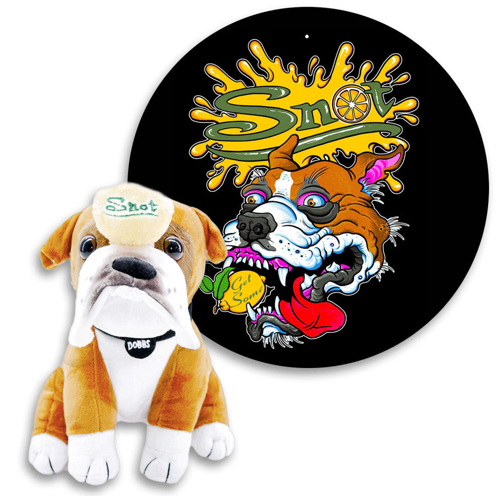 Snot Dobbs Plushie & Metal Wall Sign | Snot Merch Store