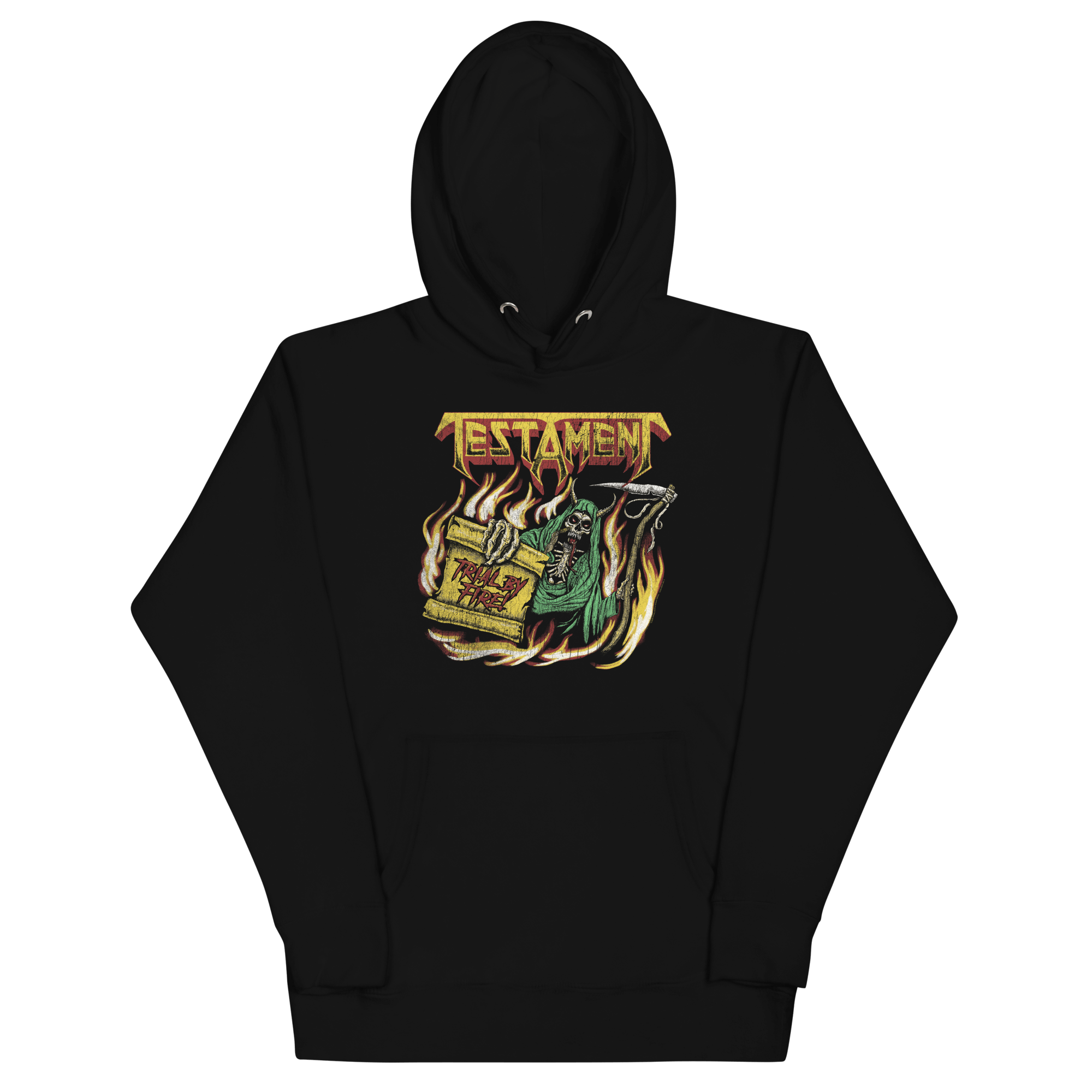 Testament - Trial by Fire Hoodie TEST1003H | Rockabilia Merch Store