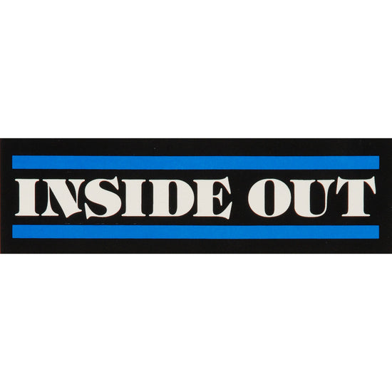 Inside Out Logo Sticker 138409 | Rockabilia Merch Store