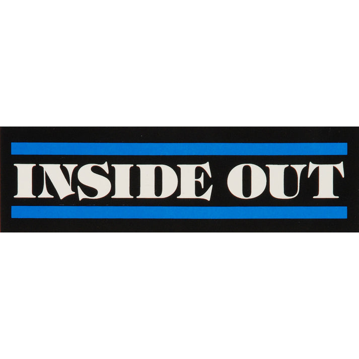 Inside Out Logo Sticker 138409 | Rockabilia Merch Store
