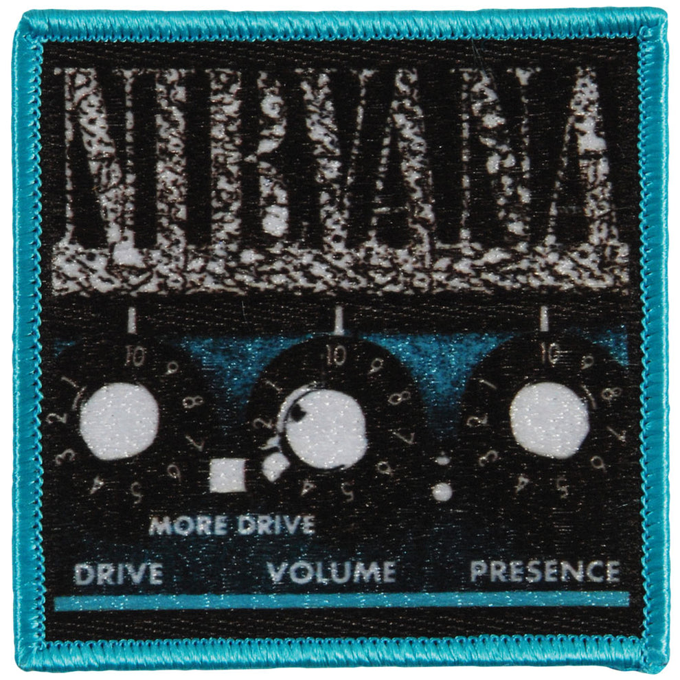 Nirvana Amp Embroidered Patch 175966 | Rockabilia Merch Store